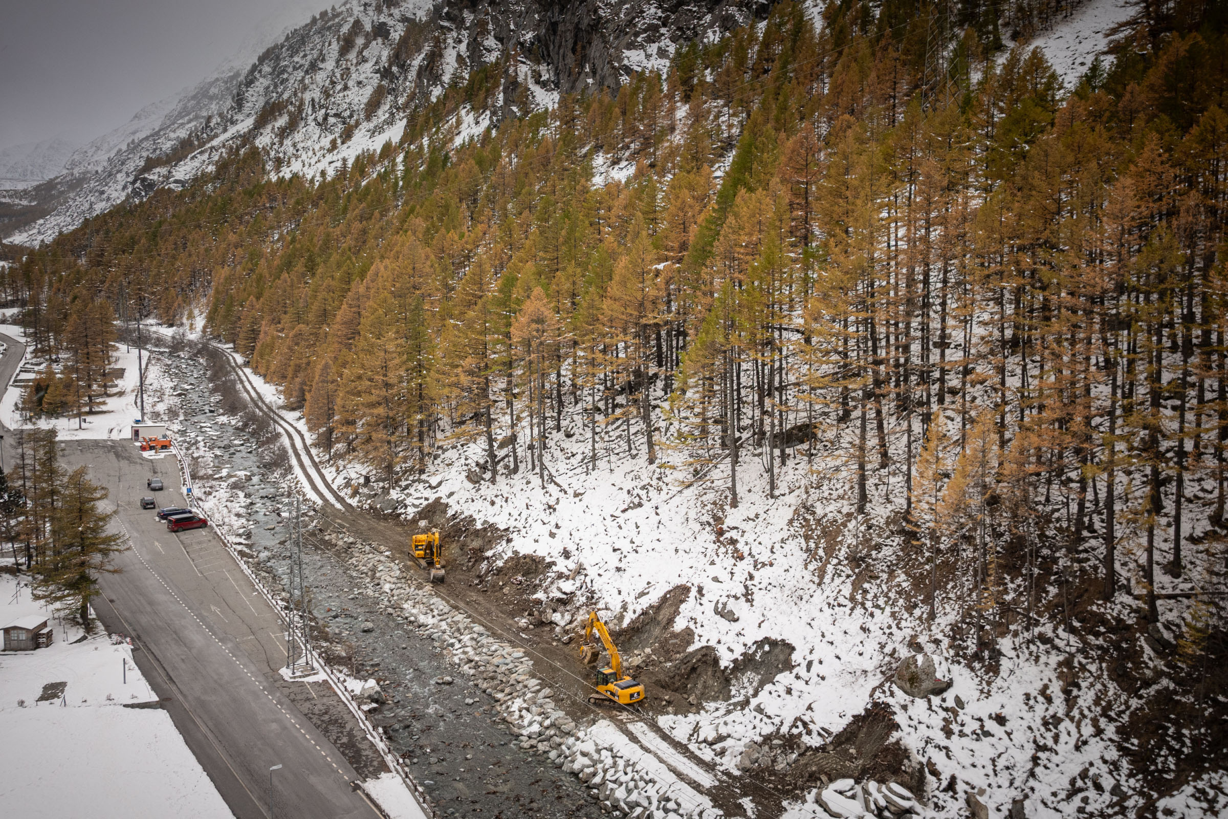 Präventiv aktiv: Steinschlagverbauung | Volken Group